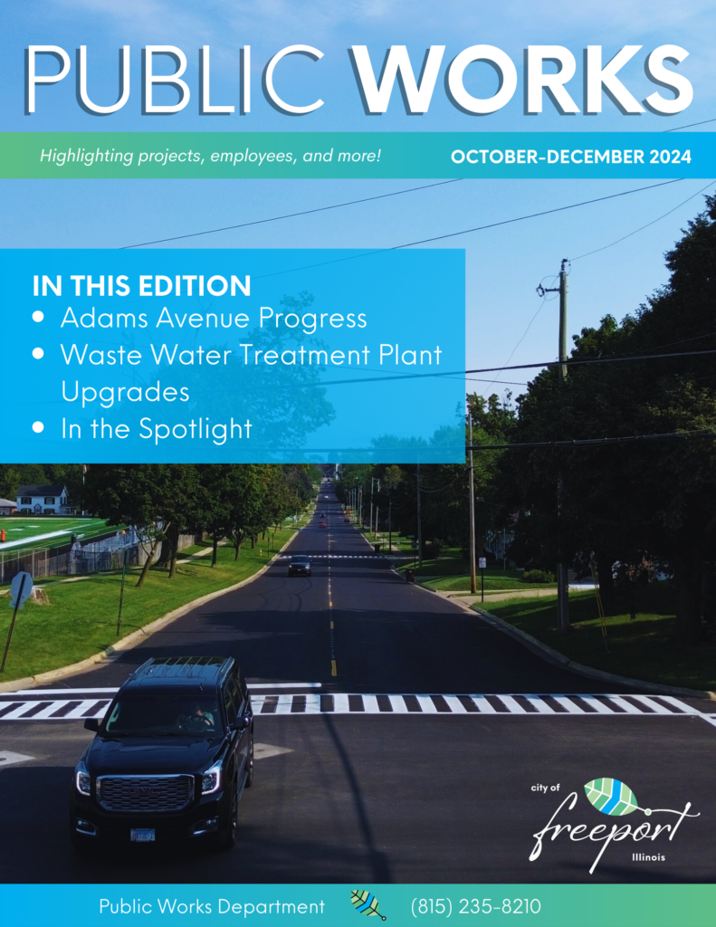Public Works Newsletter Fall 2024 – City of Freeport, Illinois