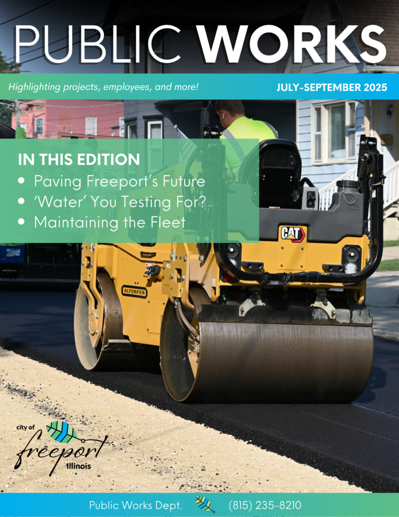 Public Works Newsletter Summer 2025 – City of Freeport, Illinois